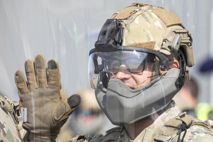 Vigilant Guard 23-3 mock riot exercise | Gallery | wyomingnews.com