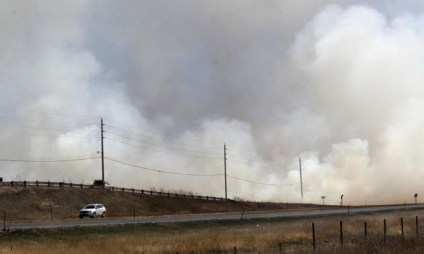 Grass fire south of Cheyenne burns near Lummis Ranch | Gallery ...