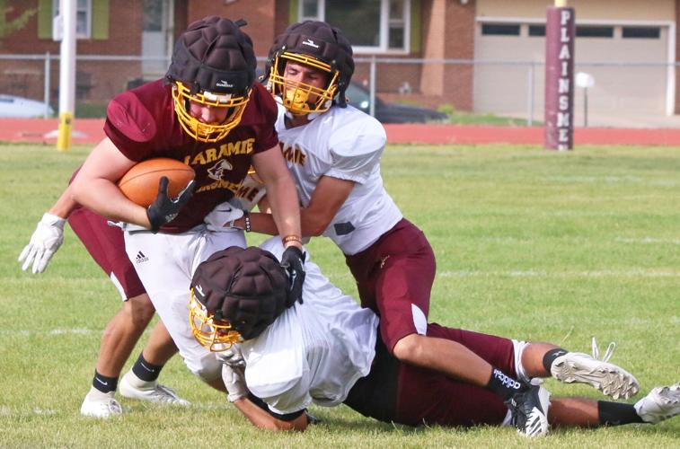 Plainsmen football encouraged by effort in annual scrimmage | Laramie ...