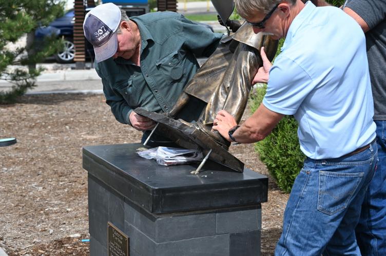 Cole family legacy honored in bronze at Blue FCU headquarters | Local ...