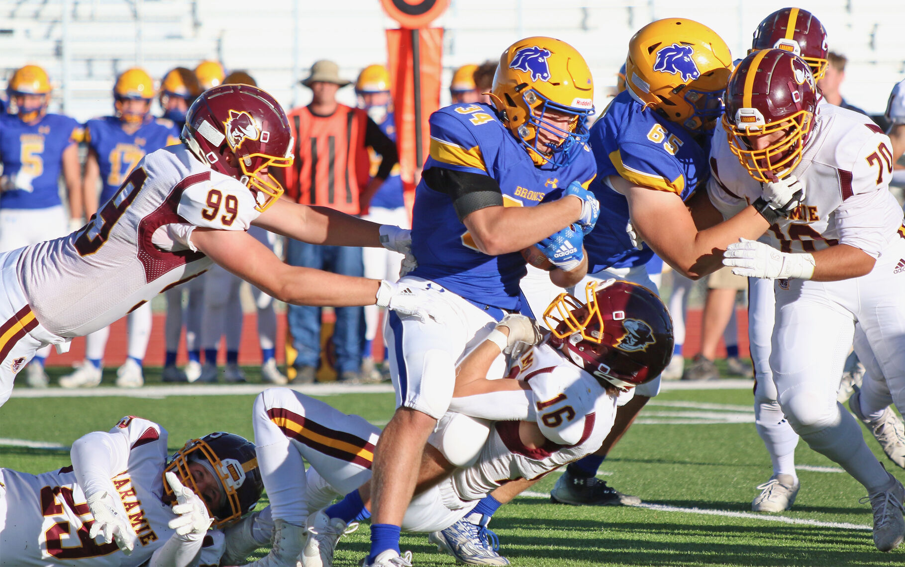LHS football scores first points of its season against Sheridan ...