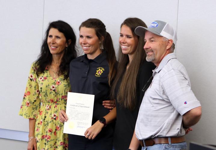 Cheyenne Police Department swears in three new officers | Local News ...