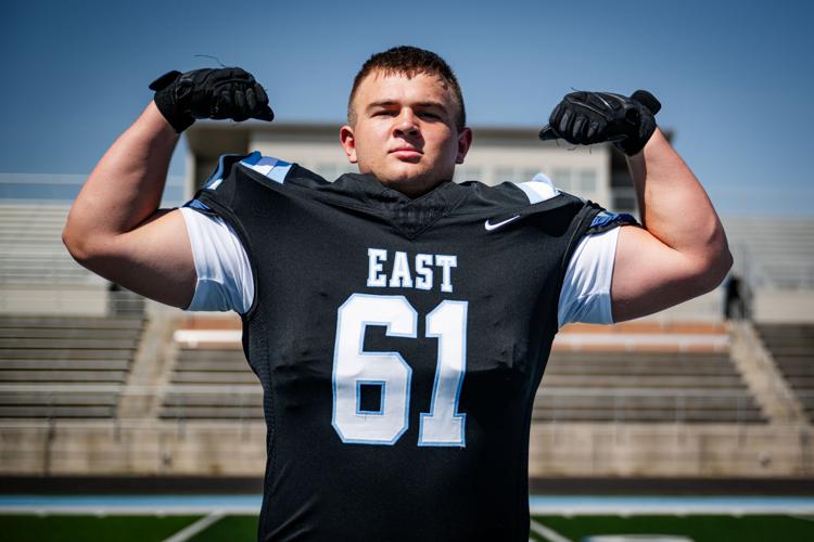 All-around athleticism helps Cheyenne East lineman Isaac Clay stand out ...