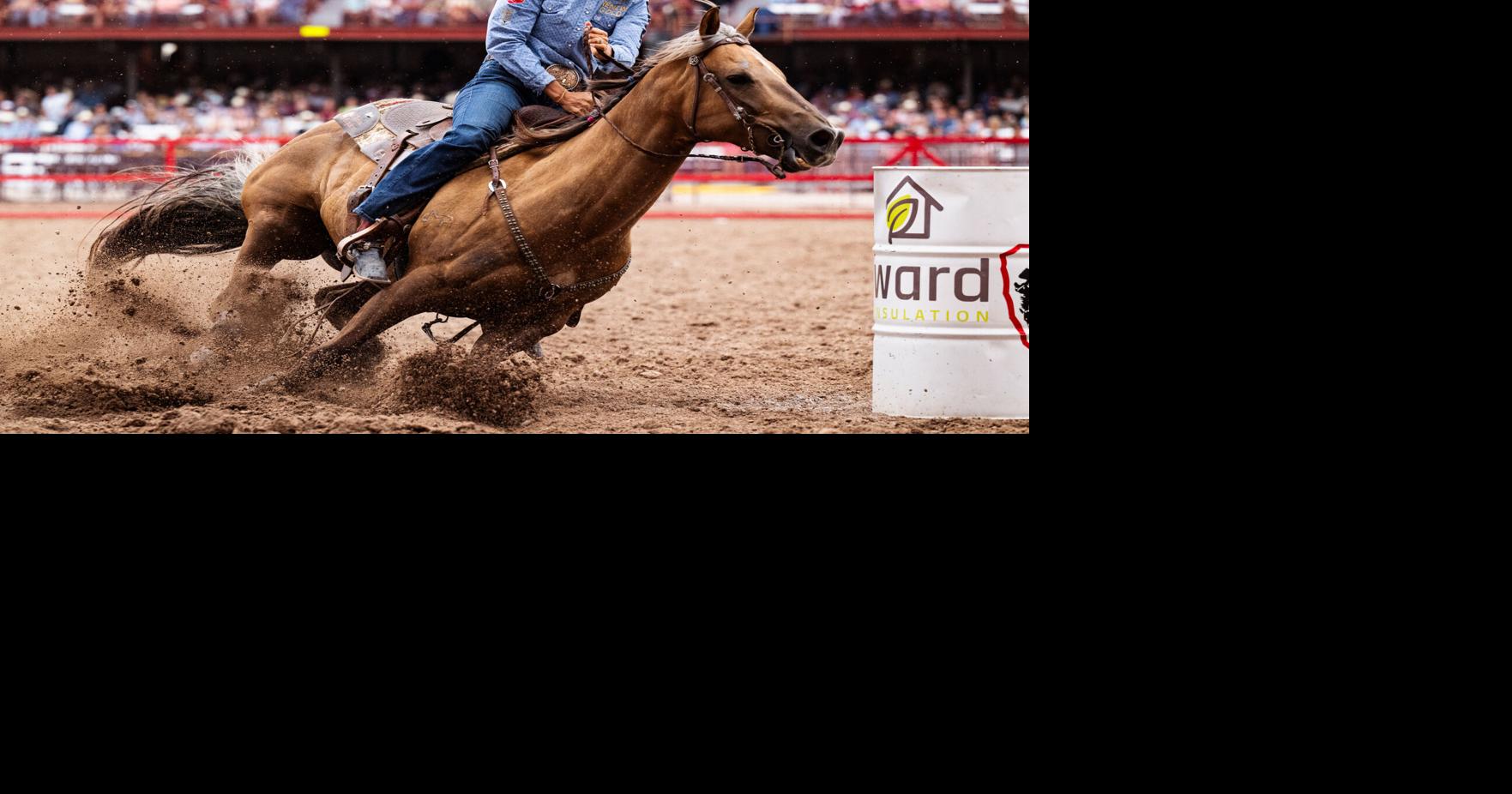 Barrel racing poster | Cheyenne Frontier Days | wyomingnews.com