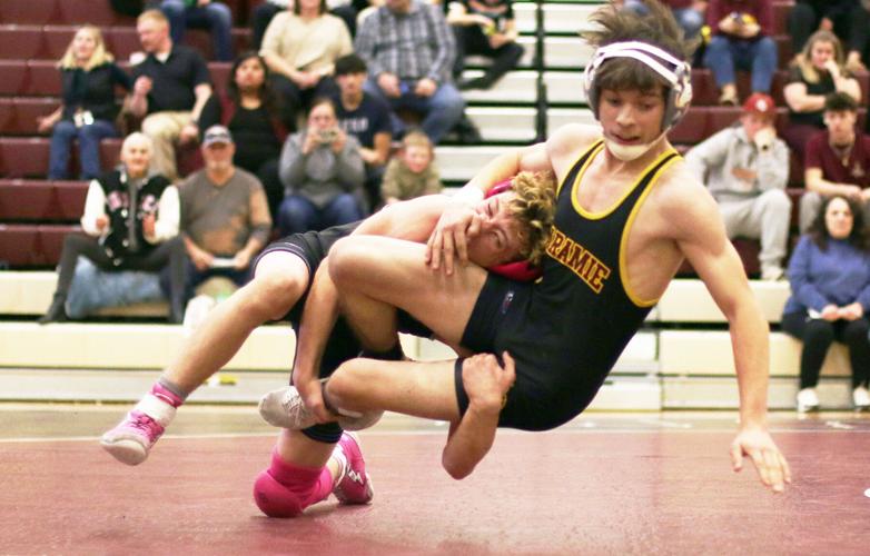 Cheyenne East wrestling rolls past Laramie | Cheyenne East ...