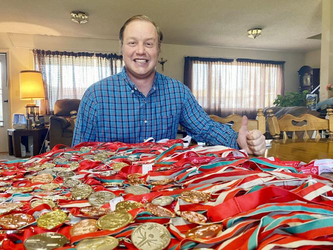 All he does is Winn: Laramie athlete has won 158 Special Olympics ...