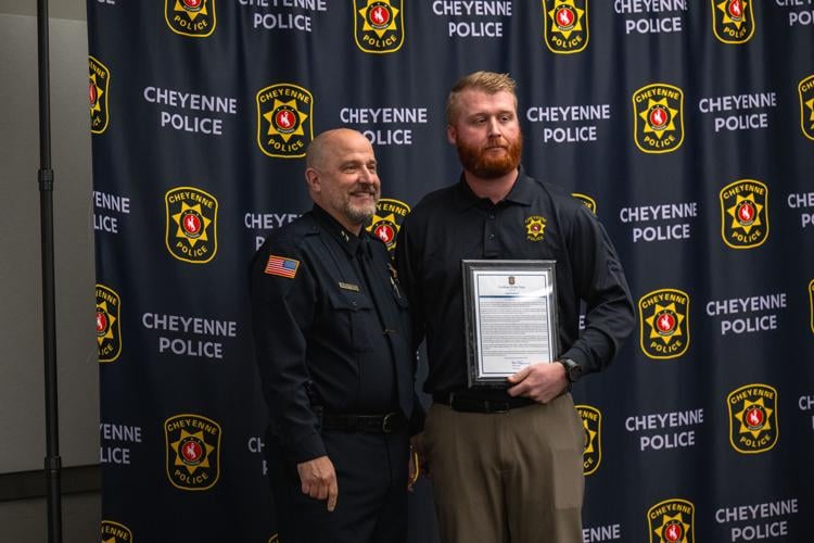 Cheyenne Police officers honored for an eventful year in law ...