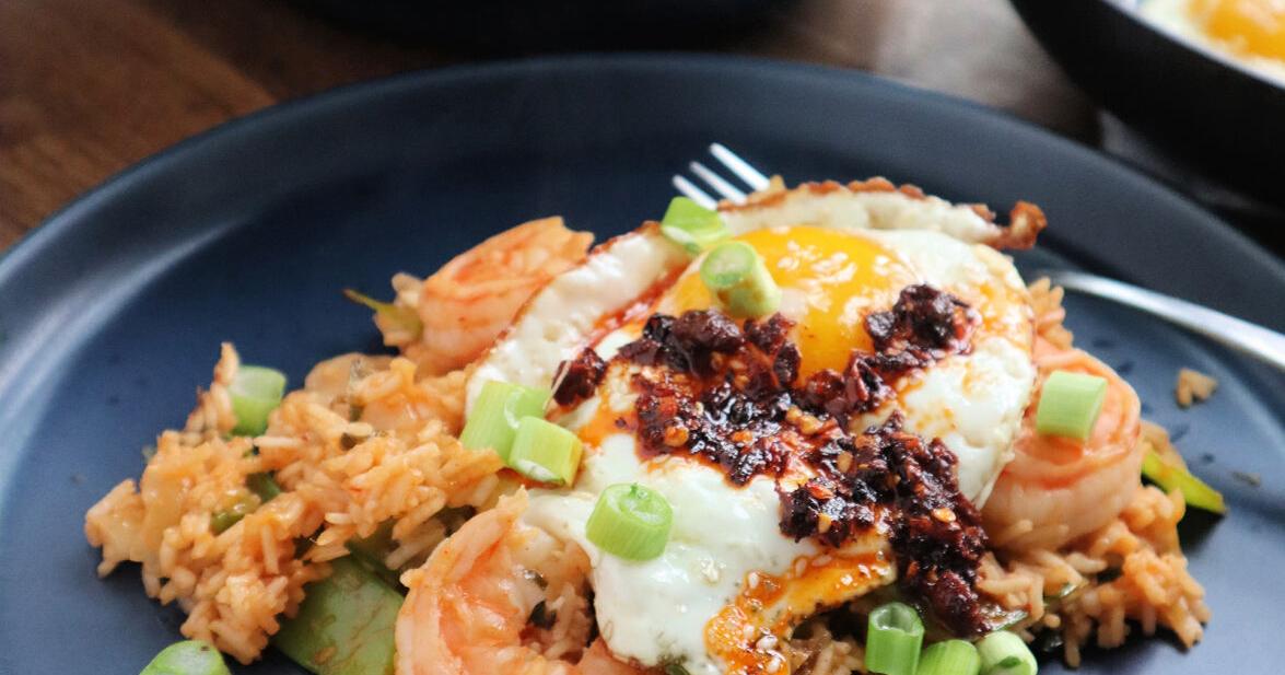 Gretchen's table: Kimchi and shrimp-fried rice stir fry packs a protein ...
