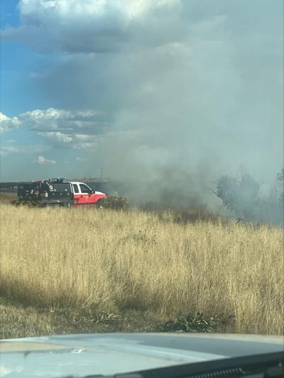 Grass fire near Cheyenne greenway likely started with campfire | Local ...