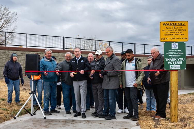 City of Cheyenne holds ribbon cutting for new Greenway underpass ...