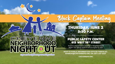 Neighborhood Night Out block captain meeting is June 2 | Local News ...
