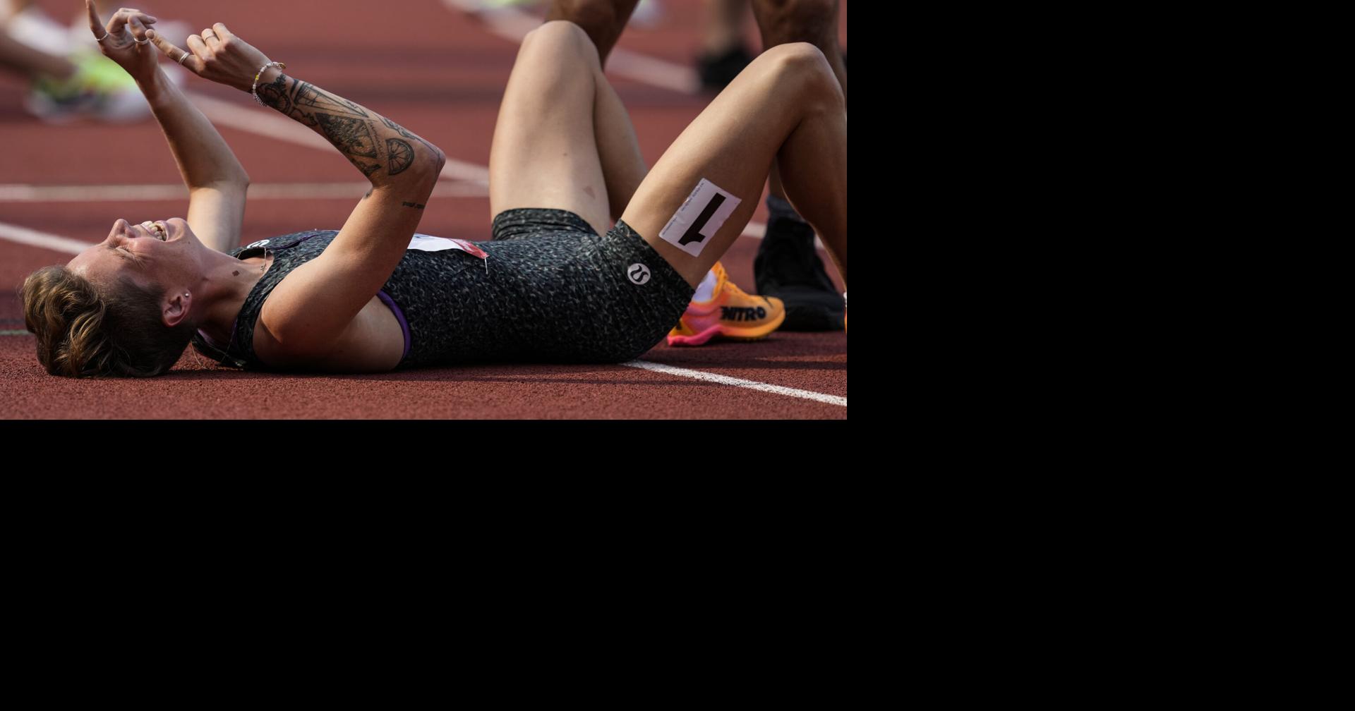 Transgender, nonbinary runner Nikki Hiltz earns spot at Paris games ...