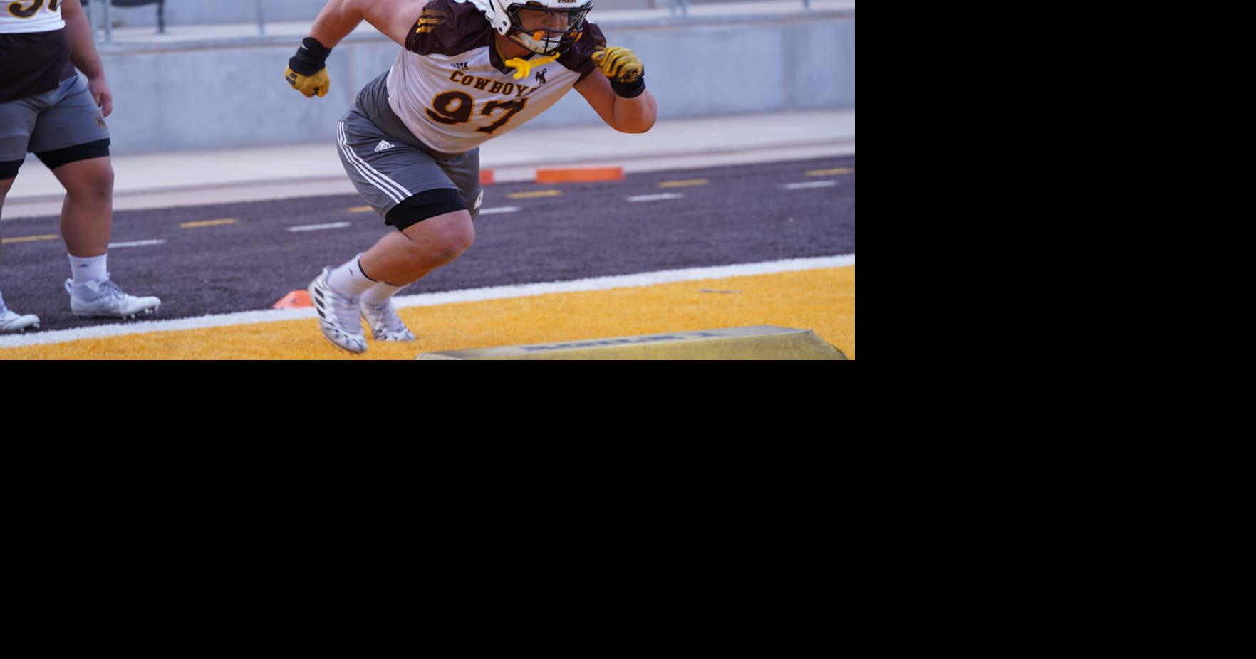 Return from injury fueling Wyoming DT Lucas Samsula | University of ...