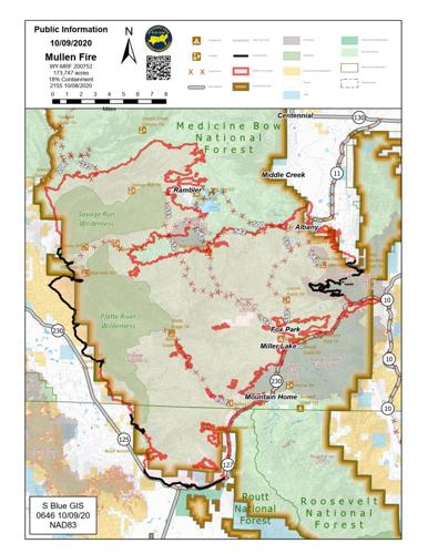 Mullen Fire at 173,747 acres, new evacuation update released | Local ...