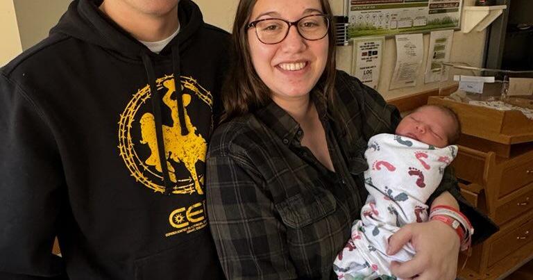 Rawlins couple welcomes first baby of the new year at Memorial Hospital ...