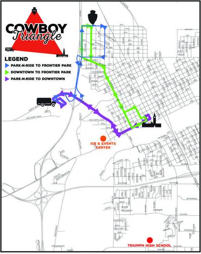 "Cowboy Triangle" to connect Cheyenne Frontier Days, downtown | News ...