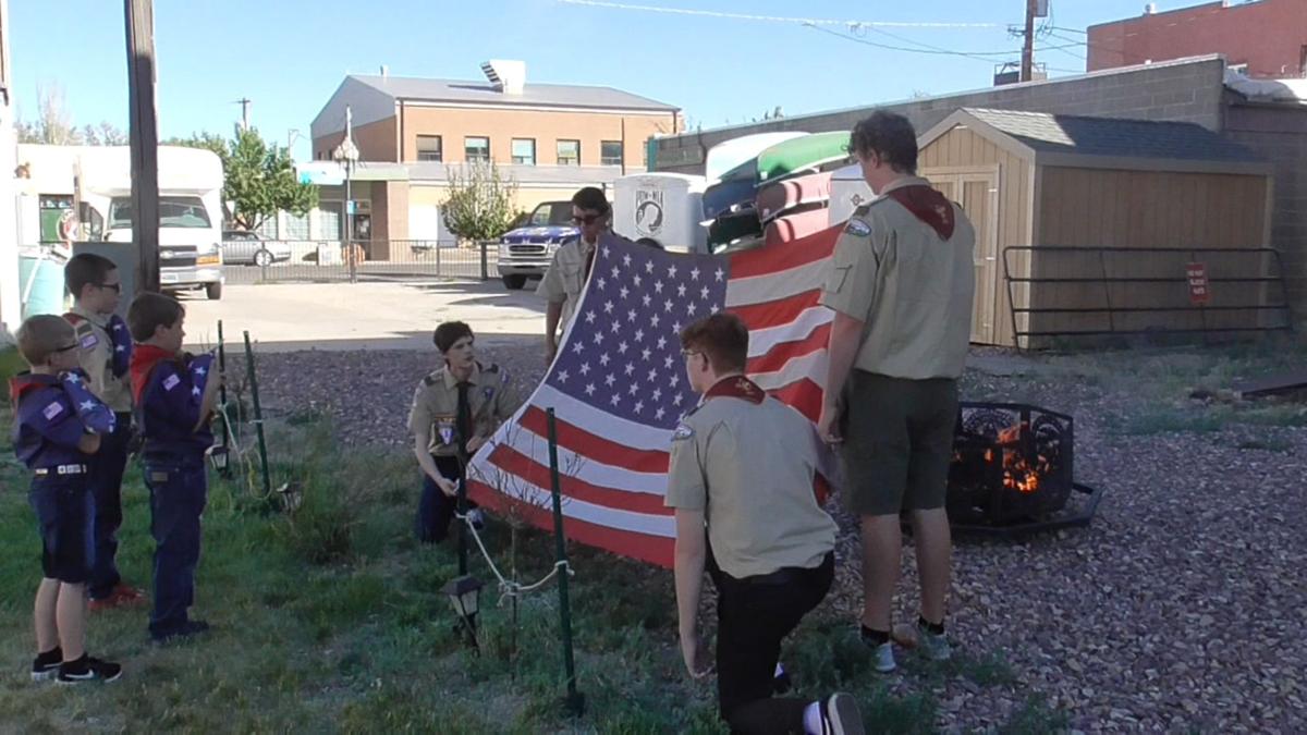 Respecting the flag: Properly retiring flags is a community tradition ...