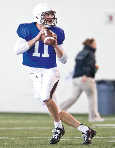 Wyoming spring football: Kirkegaard, Stratton lead in UW quarterback ...
