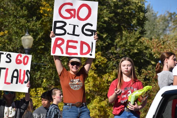 Go Outlaws!: Community gathers to celebrate Rawlins High School's ...