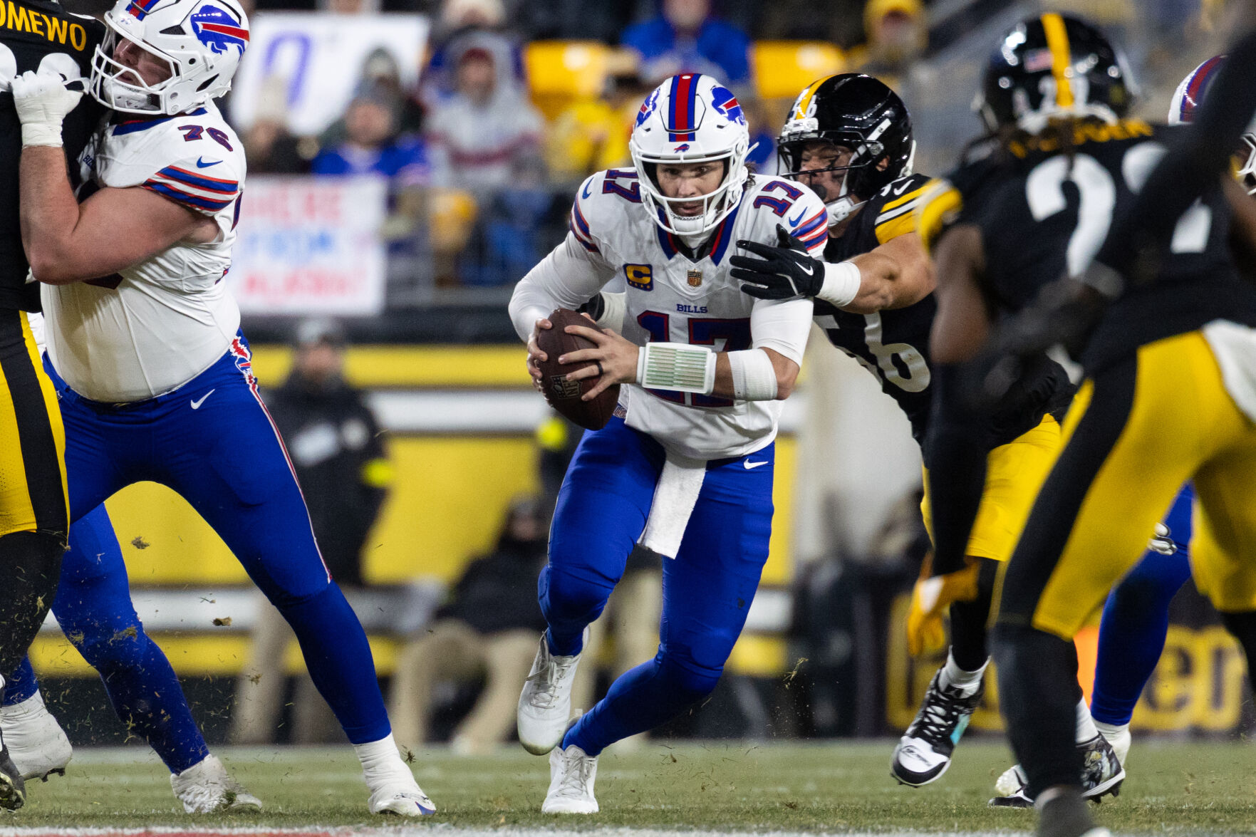 Pokes in the Pros: Josh Allen sets NFL record in Bills' win over ...