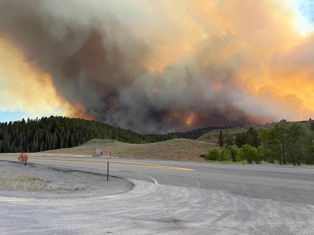Evacuation conditions have been elevated for those near the Dollar Lake ...