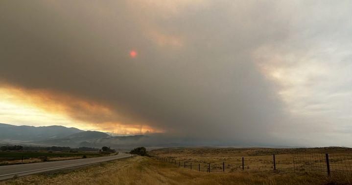 Update made to Elk Fire evacuation map | News | wyomingnewsnow.tv