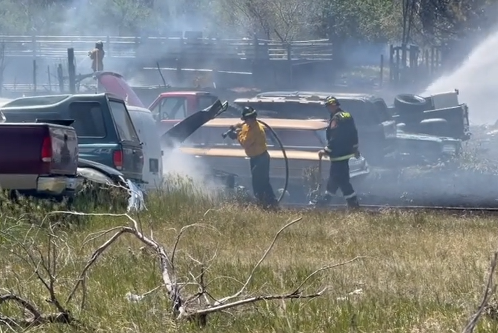 Cheyenne Fire Rescue on scene of a fire off Laramie Street | News ...