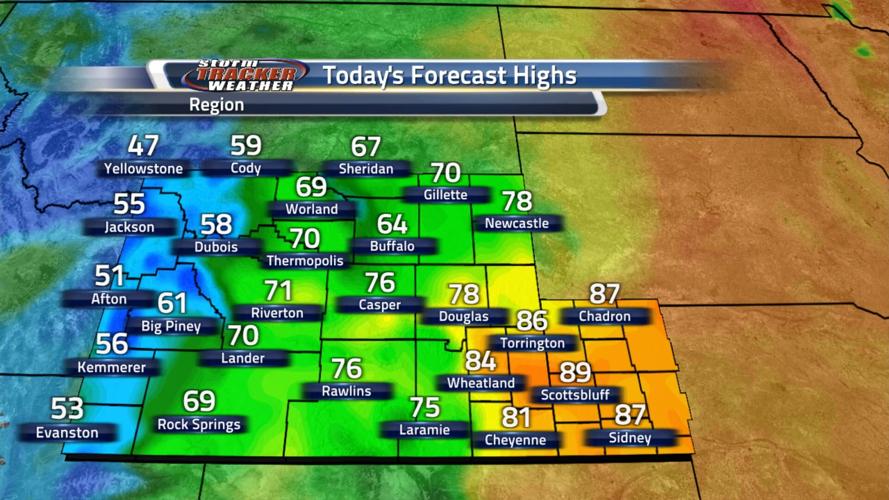 Dry Tuesday with rain chances ahead | Weather | wyomingnewsnow.tv