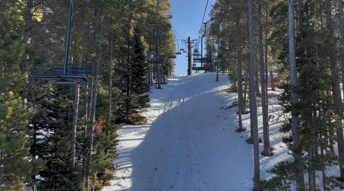 Hogadon's outdated chair lift continues to serve the ski area in a safe ...