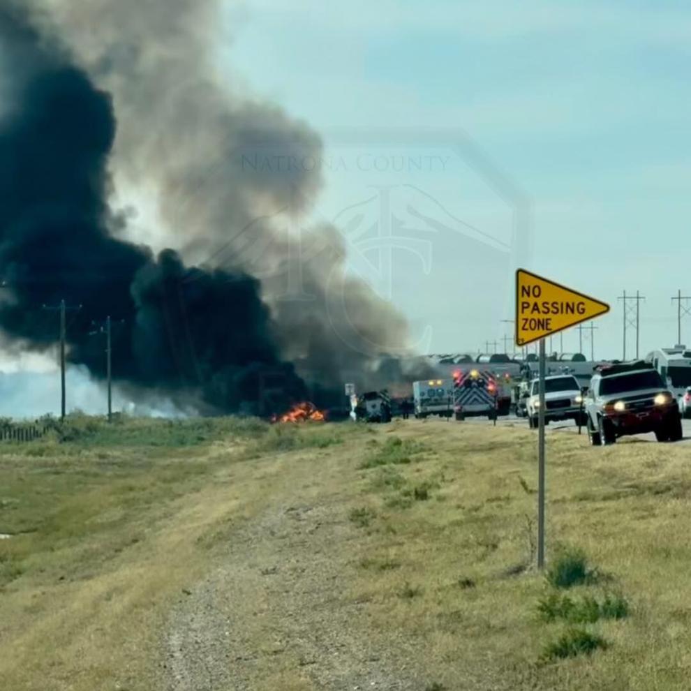 Fiery crash outside of Casper on September 19 leaves one dead | News ...