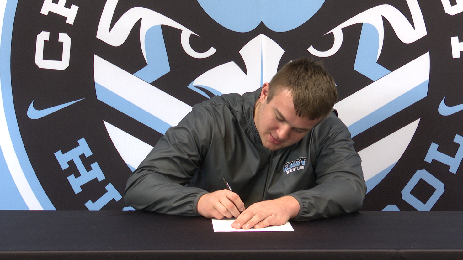 East's Isaac Clay signs to Chadron State for football | Sports ...
