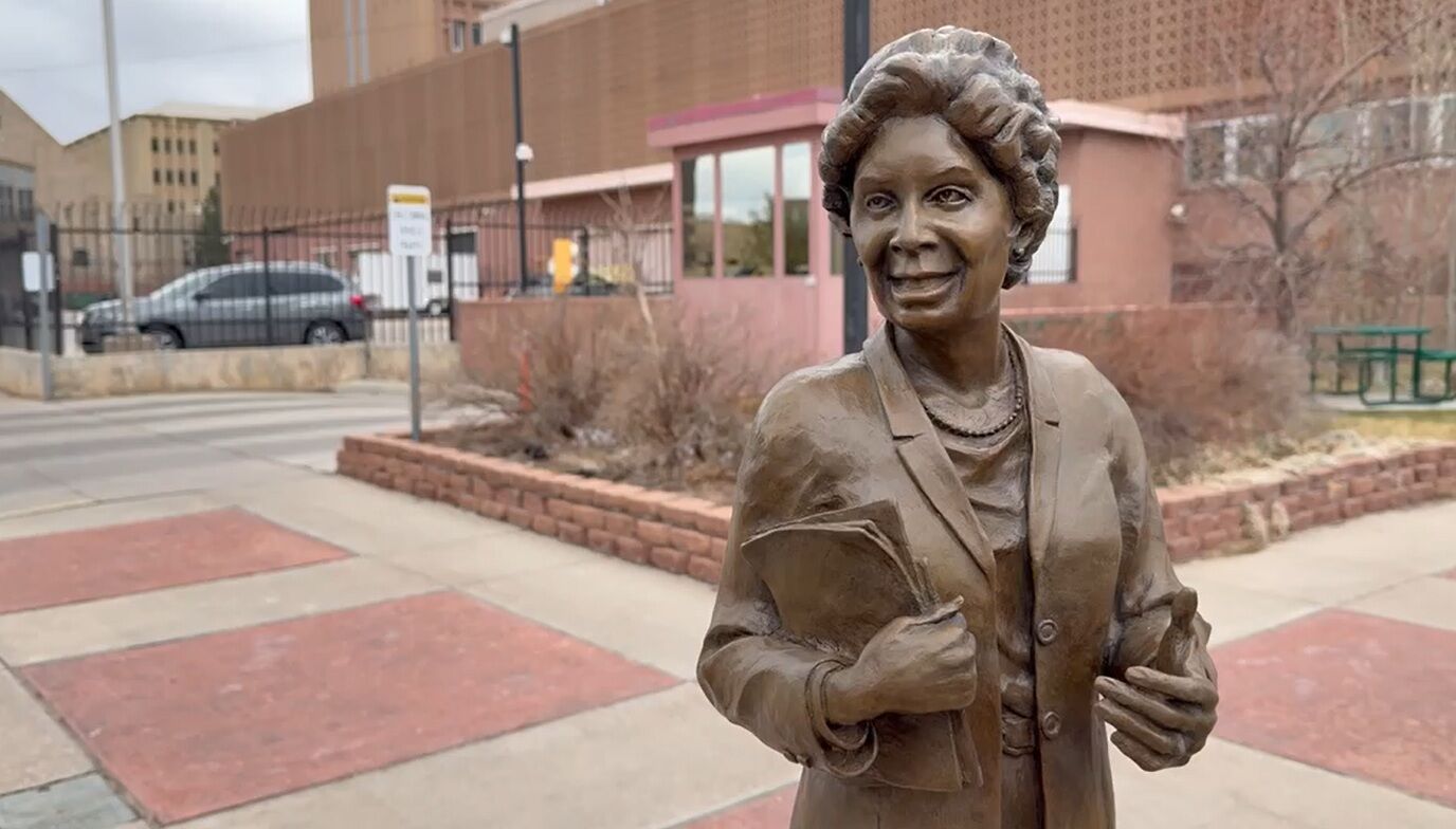 Statue of Liz Byrd unveiled in Cheyenne | Community | wyomingnewsnow.tv