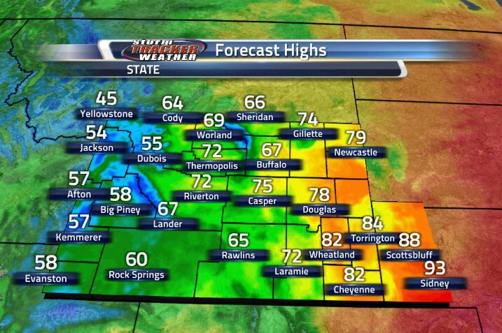 Monday Storms, Stable Temperatures To Start Week | Forecast ...