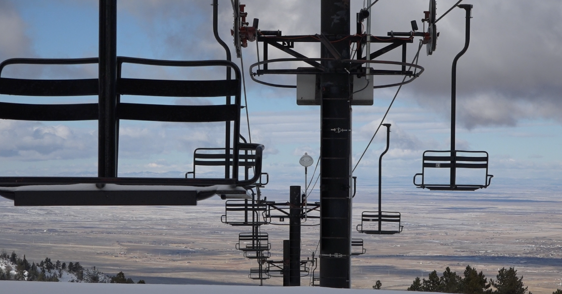 Hogadon's outdated chair lift continues to serve the ski area in a safe ...