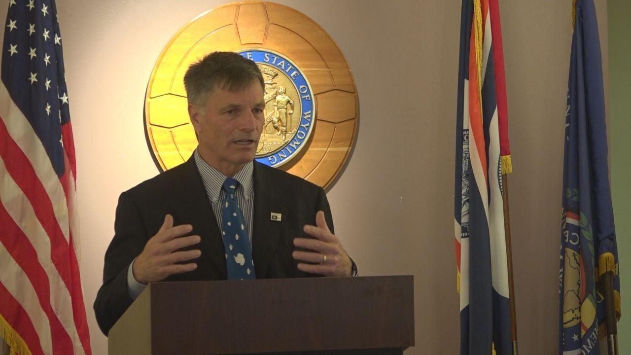 Governor Gordon kicks off the essential budget series across Wyoming in ...