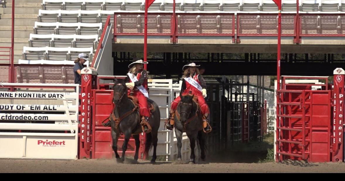 Miss Frontier and Lady in Waiting prepare for return of Cheyenne ...