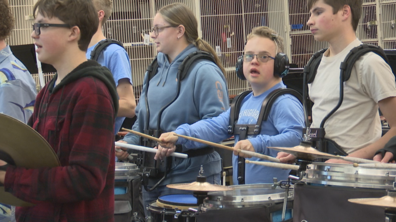 East High School Band's beacon of joy, Lucas Roth | News ...