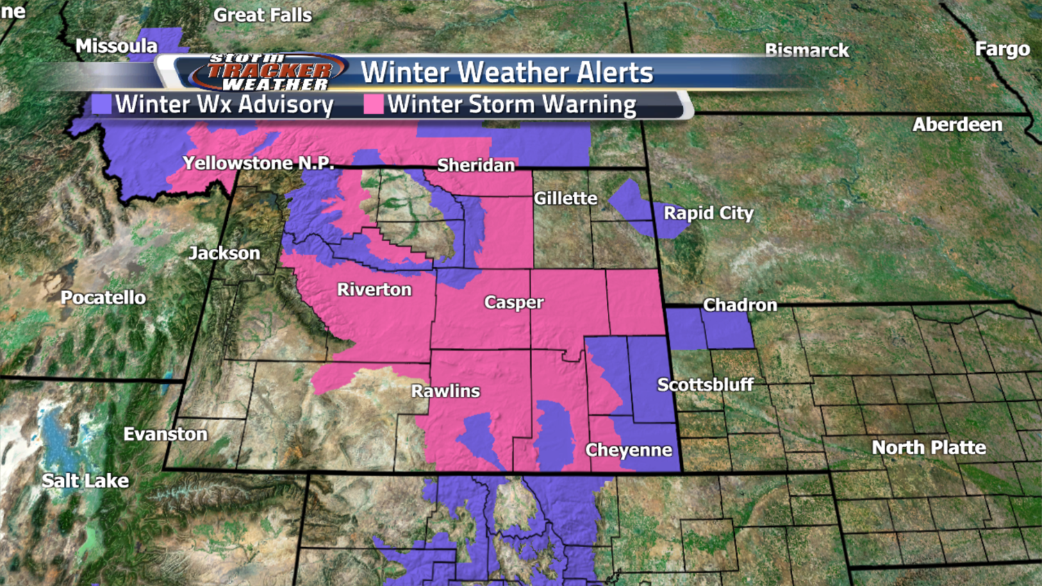 Accumulating snow and gusty winds return to Wyoming | Weather ...