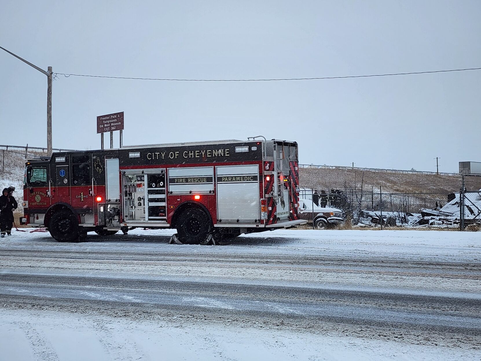 Cheyenne Fire Rescue responds to a report of a "large vehicle fire ...