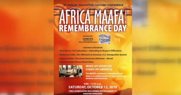 The 8th International Africa Maafa Remembrance Day Conference coming to ...