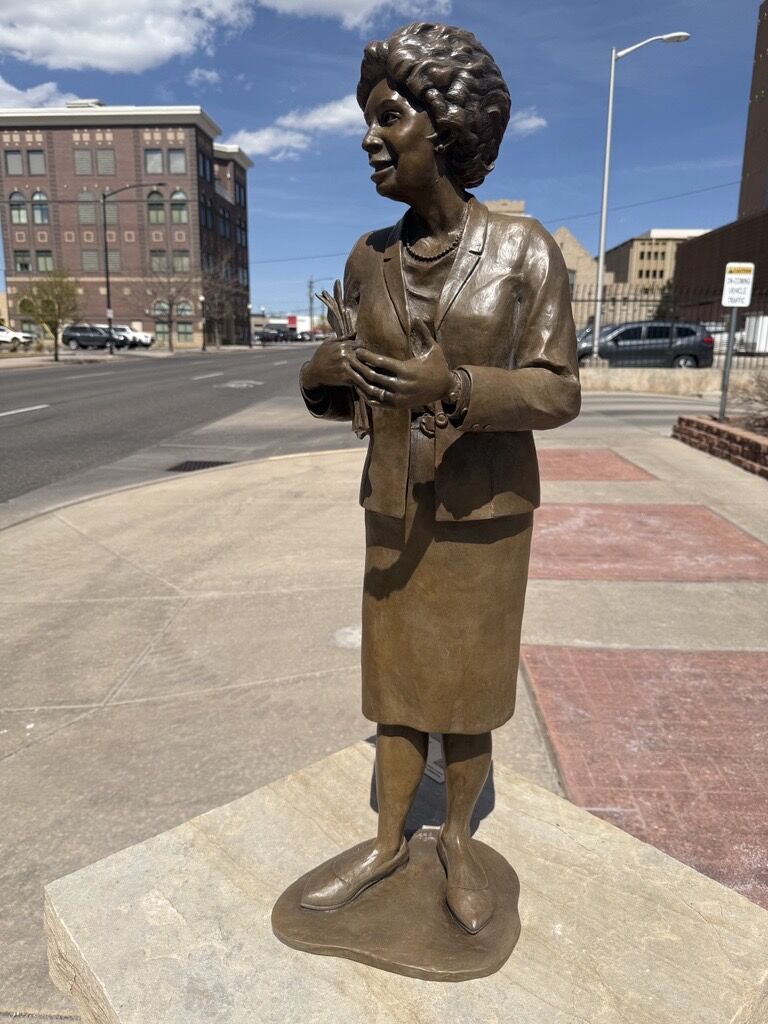 Statue of Liz Byrd unveiled in Cheyenne | Community | wyomingnewsnow.tv