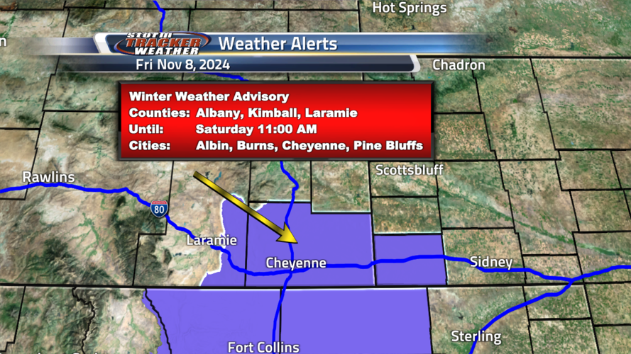 Accumulating Snow Likely for portions of SE Wyoming, Western Nebraska ...