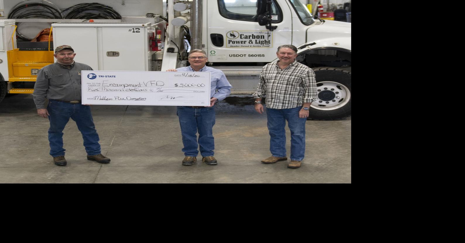Three cooperatives donate to Mullen Fire firefighters | News ...