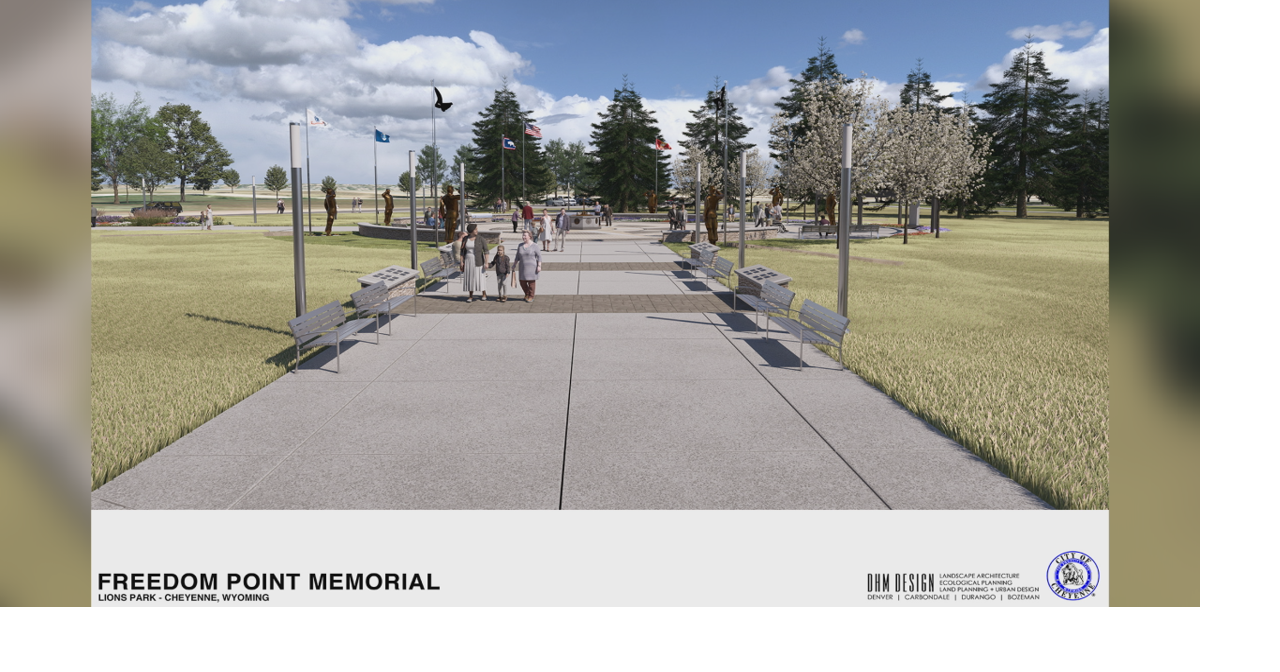 Cheyenne's Freedom Point Memorial officially becoming a reality | News ...