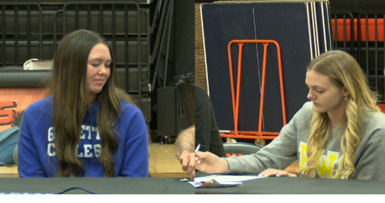 Burns Volleyball duo signs to play collegiately in the Cowboy State ...