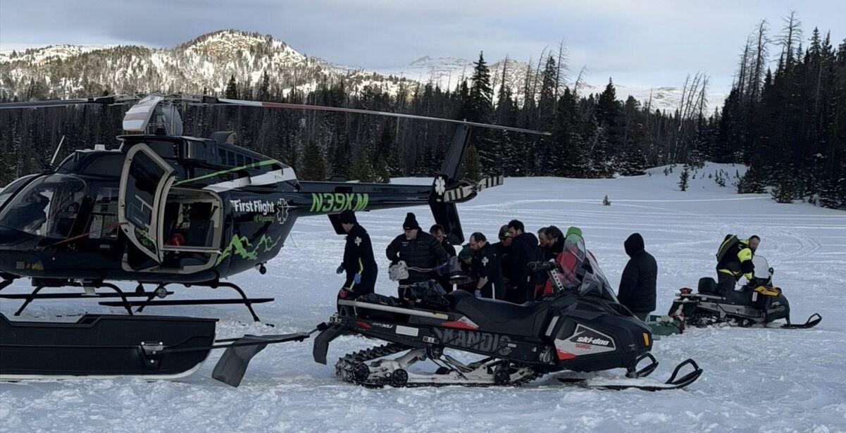 Man injured in snowmobile accident in Park County | News ...