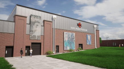 Early Schematic Drawings Shown for new RHS Auditorium | News | wyotoday.com