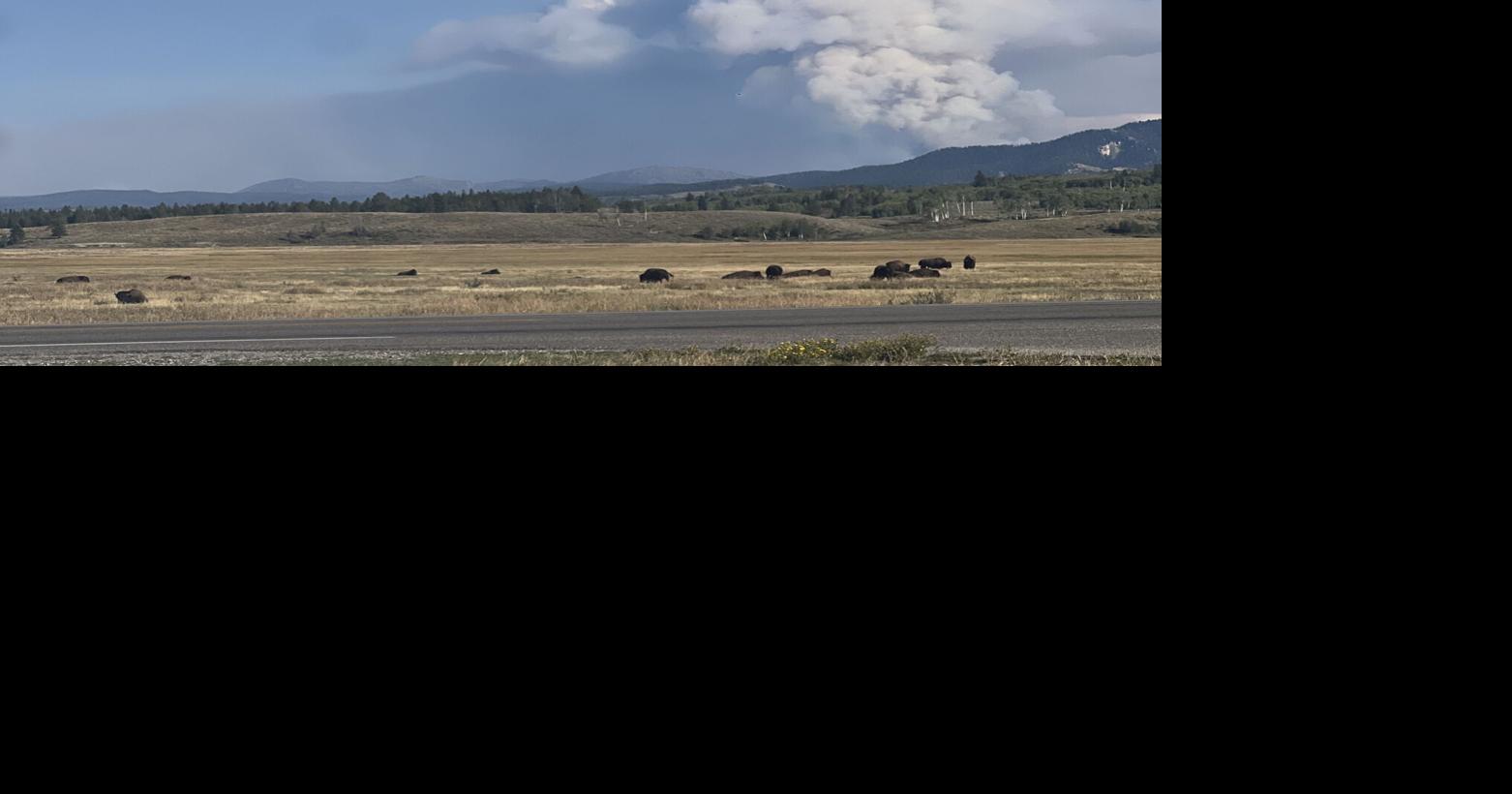 Fish Creek Fire on Togwotee now over 22K Acres; Lots of Smoke Expected ...