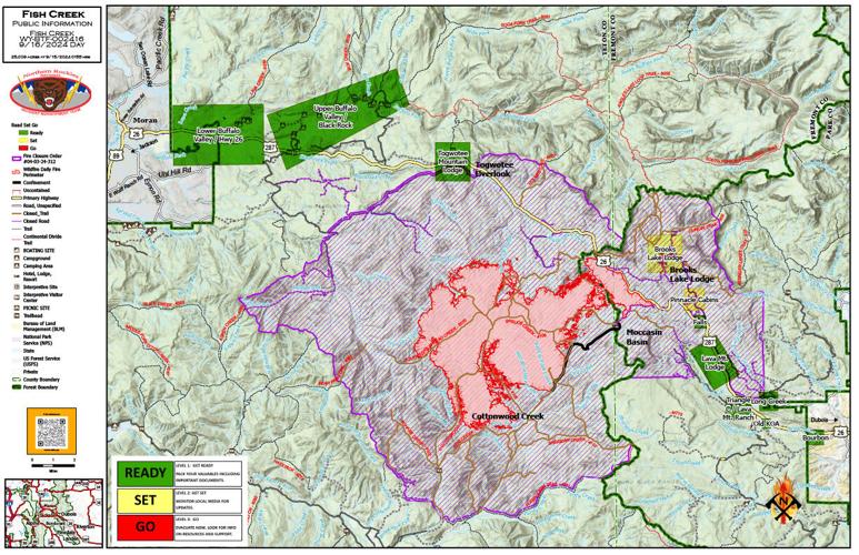 Togwotee Pass Fire holding at 25K acres burned | News | wyotoday.com
