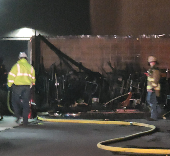 Fire destroyed storage shed attached to Riverton Middle School ...